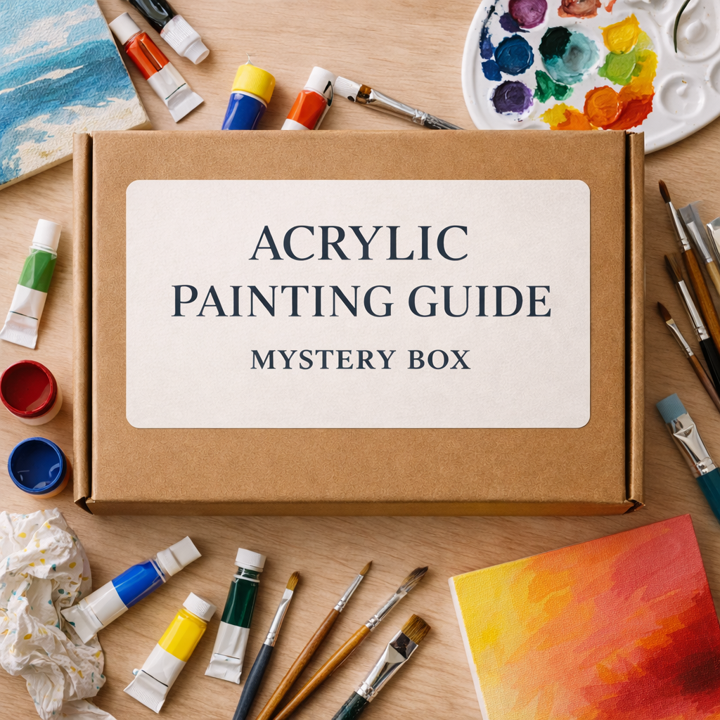 Acrylic Painting Mystery Box – Acrylic Painting Guide